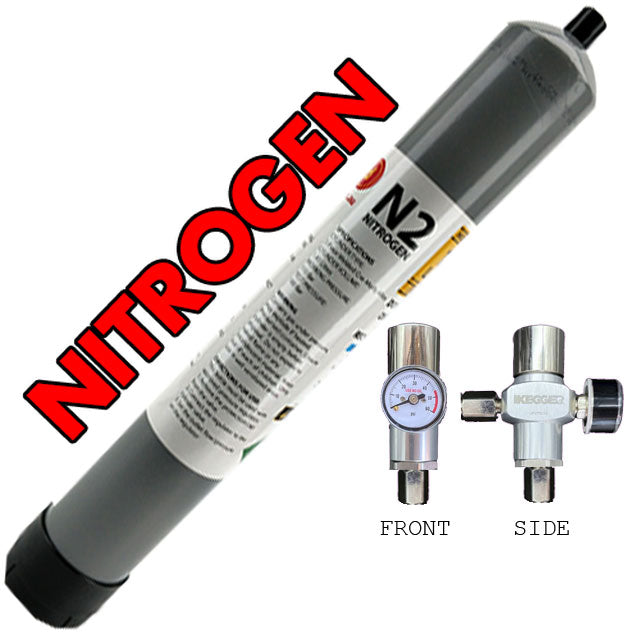 Nitrogen Disposable Cylinder / Mini Nitrogen Regulator - Cold Brew ...