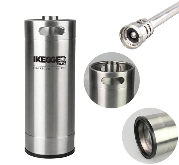 10L D-type Keg - Mini Keg 10L with D-type spear