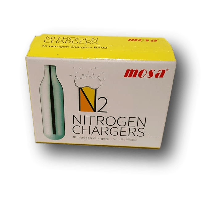 Pure Nitrogen N2 Chargers 2g Bulbs (fits 8G charger) - for Nitro Coffee